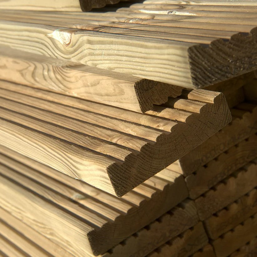 Decking Board - 6 Inch - 32mm x 150mm – Philip Jones Timber Products